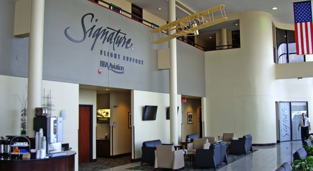 Signature Flight Support FBO Terminal Renovations - TMG Construction