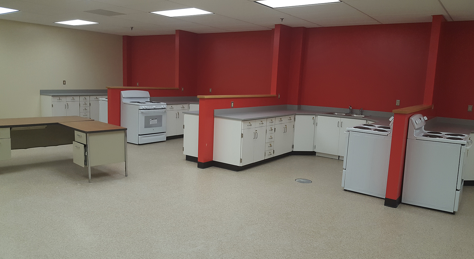 Gwynn Park High School Prostart Classroom and Cafe - TMG Construction