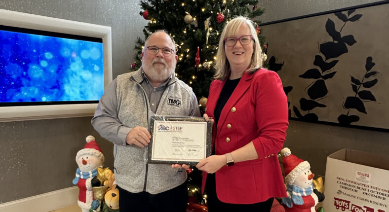 TMG Receives the ABC Step Diamond Award - TMG Construction